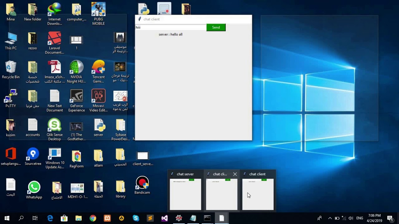 Multi Chat Client Python Dasrocks