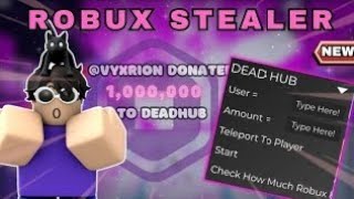 Best Pls Donate Robux Stealer Script 2025 New Pastebin Script In