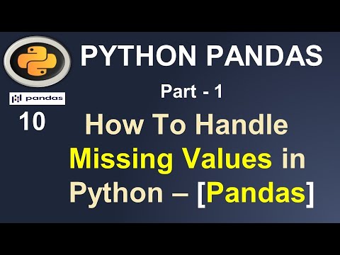 Python Pandas Tutorial How To Handle Missing Values In Pandas Part