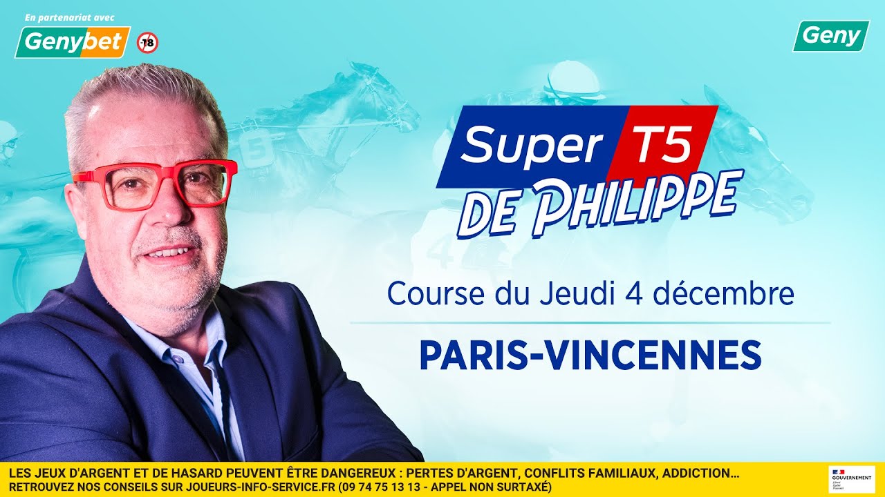 Le Prono Du Super Top 5 R1 C1 04 12 2025 A Paris Vincennes Youtube