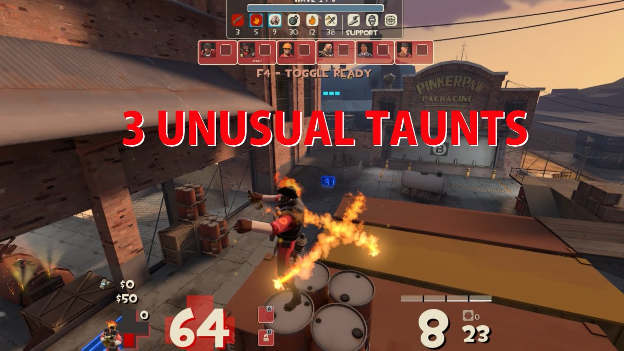 Tf2 Mvm Unusual Demo Taunts Youtube