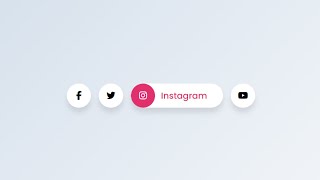 How To Create Social Media Buttons Using Html Css The Codeeasy Tutorial