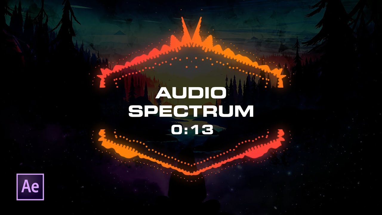 Audio Spectrum In After Effects After Effects Tutorial No Plugin