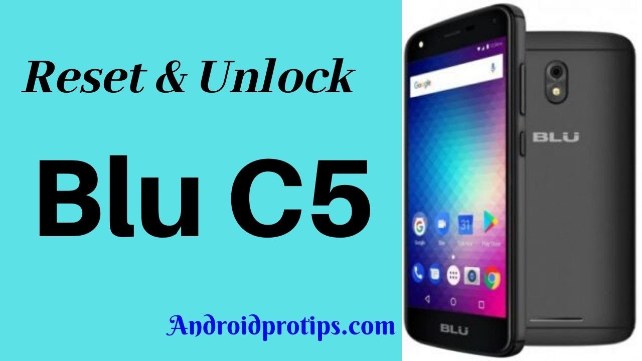 How To Reset Unlock Blu C5 Youtube