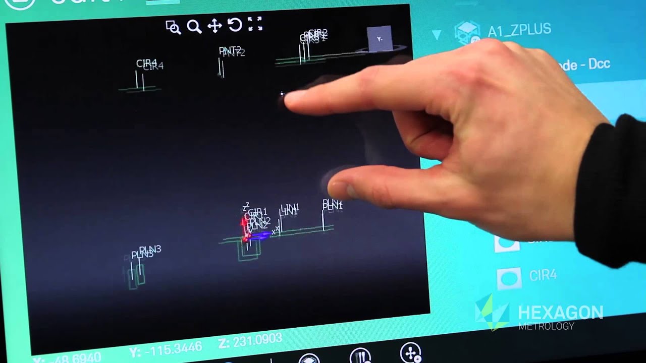 Pc Dmis Touch Touch To Begin Youtube