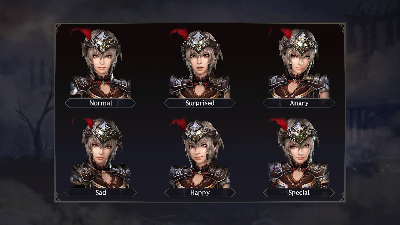 Warriors Orochi 4 Voice Gallery 呂玲綺 Lü Lingqi Cv 牛田裕子 Ushida Hiroko