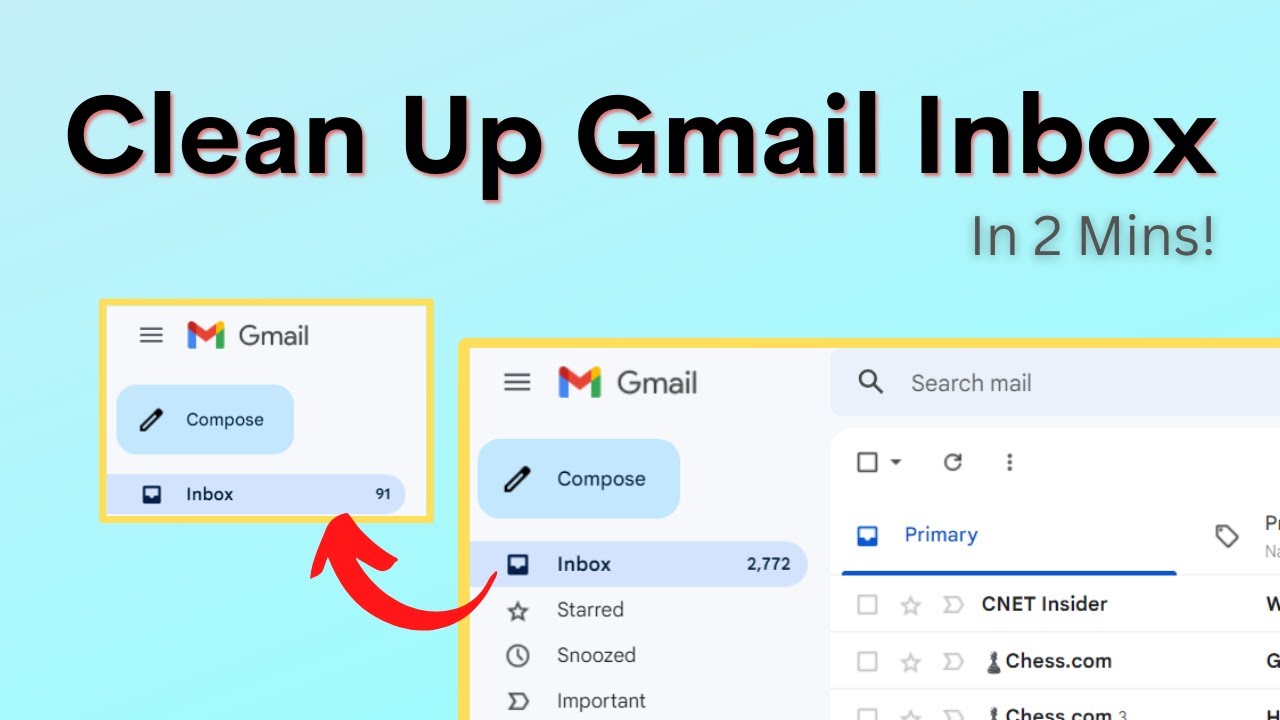 How To Clean Up Gmail Inbox Quickly 5 Easy Steps