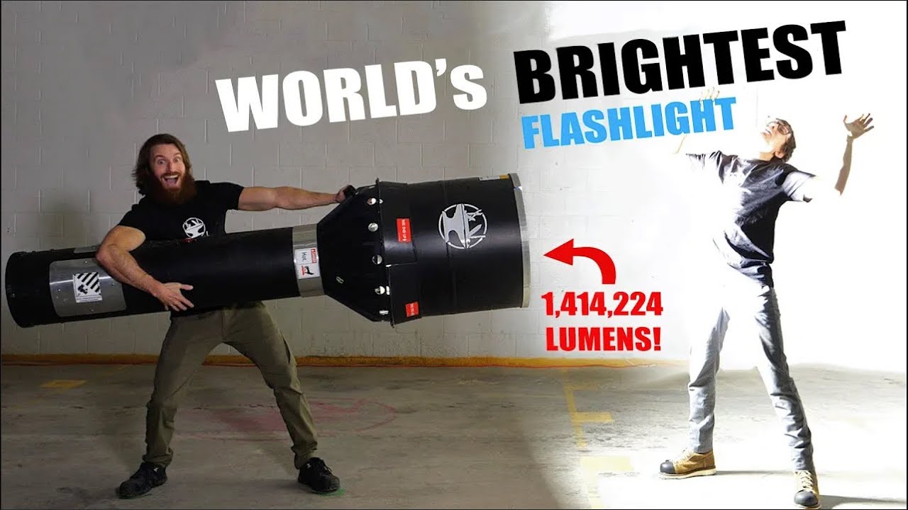 Making The World S Brightest Flashlight