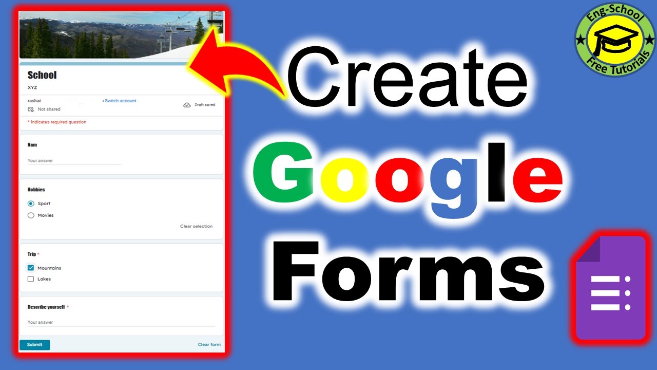 New How To Create Google Form Google Forms Complete Tutorial Youtube