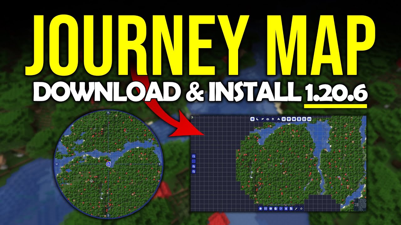 How To Download And Install The Journeymap Mod In Minecraft 1 20 6