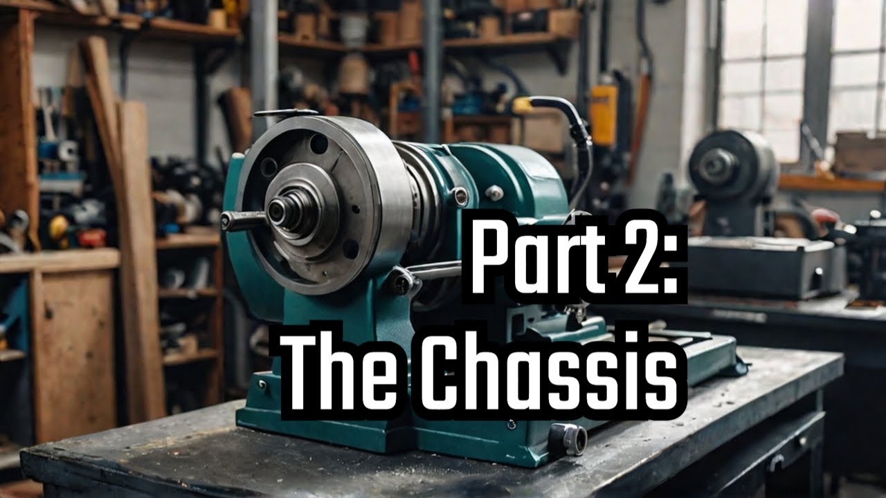 Industrial 2x72 Belt Grinder Build Part 2 The Chassis Youtube