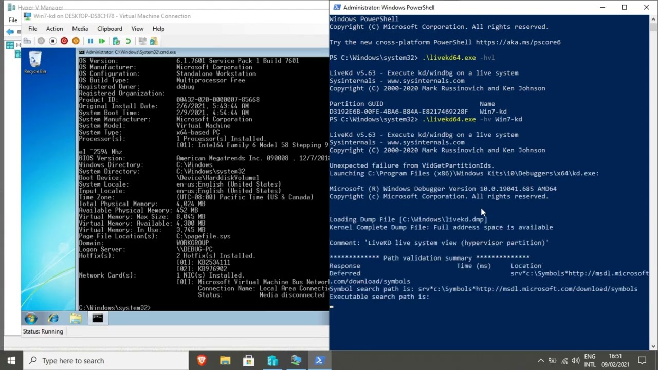Lab Setup Windows Kernel Debugging Youtube