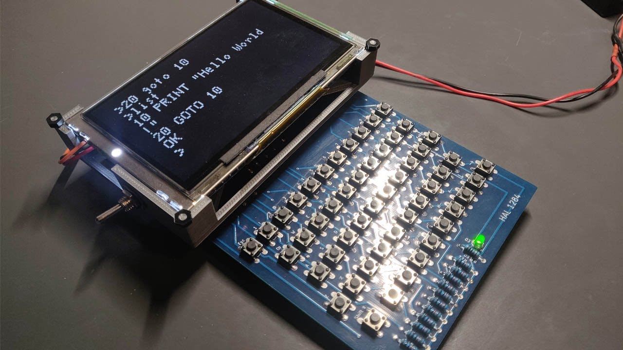 Diy Handheld Basic Computer Youtube