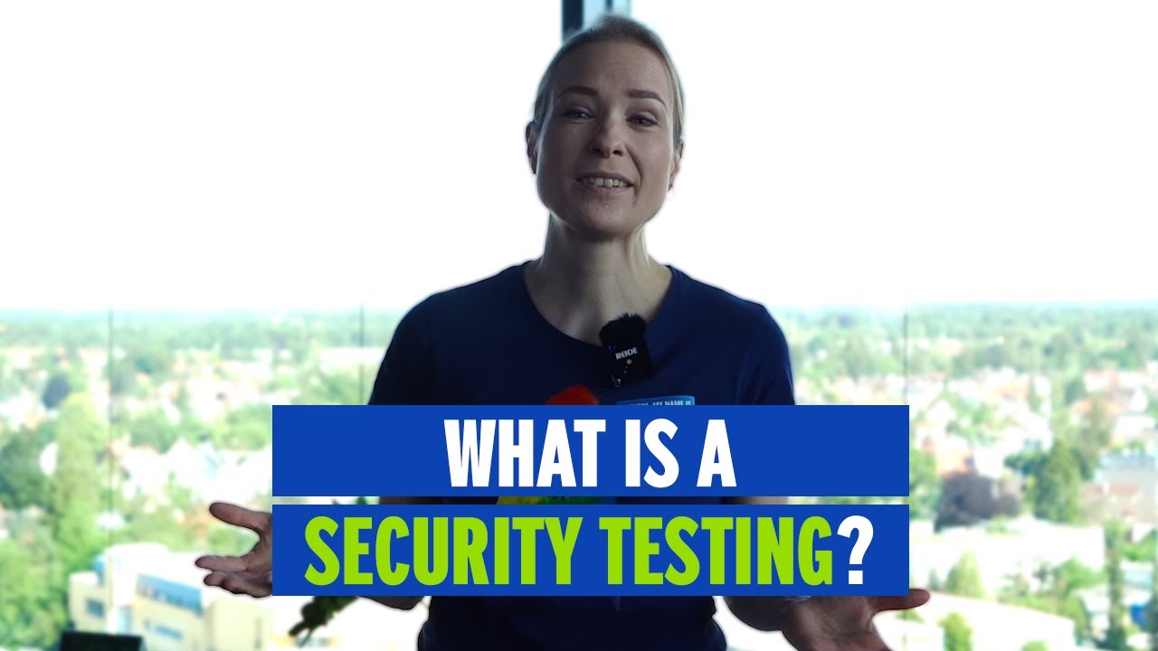 What Is Security Testing Youtube