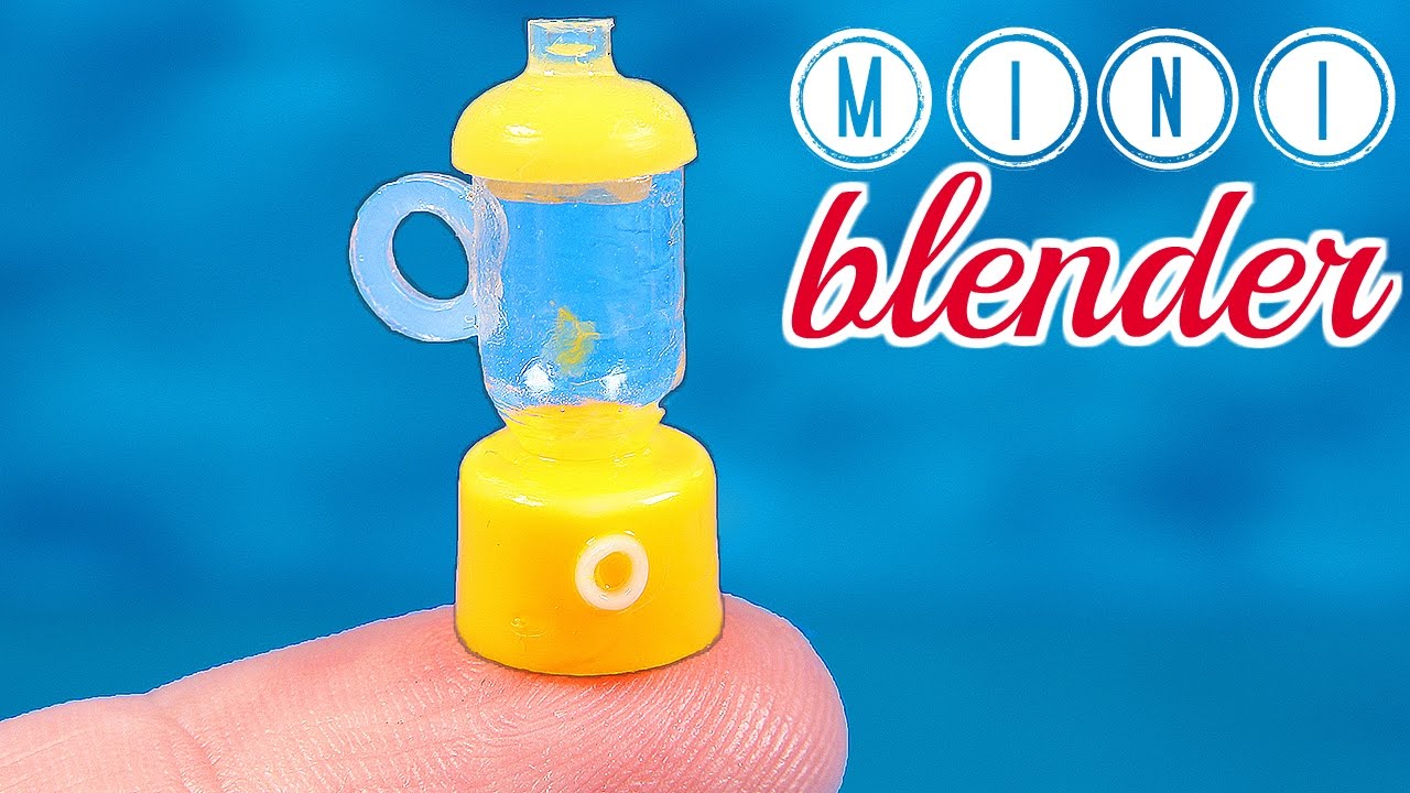 Diy Miniature Blender Youtube