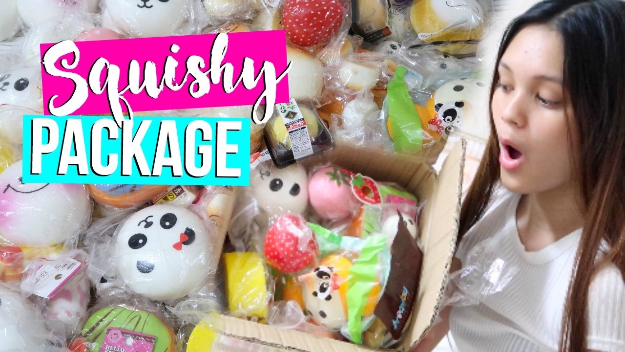 Huge Squishy Package Opening Philippines Youtube