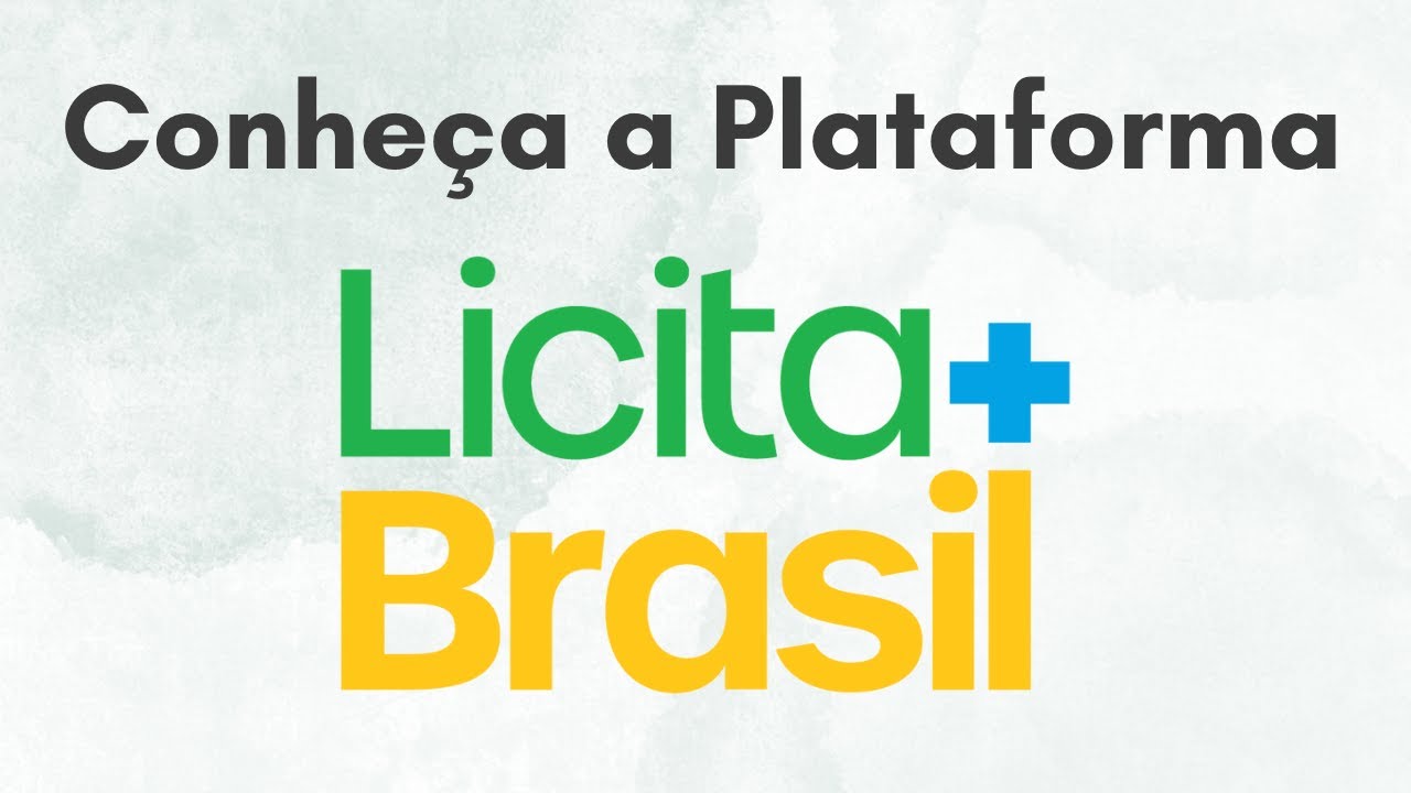 Conheça A Plataforma Licita Mais Brasil Youtube