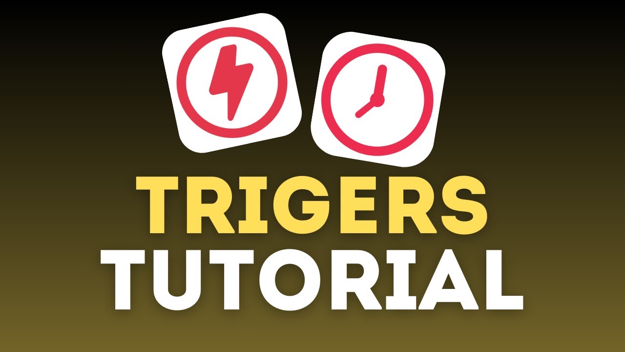 Tutorial Trigger Youtube