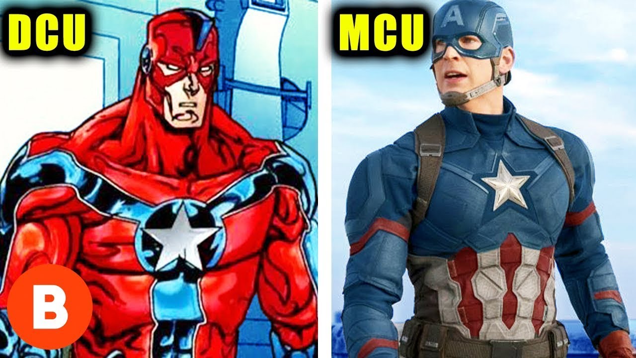 Marvel Characters Dc Copied Ranked Youtube