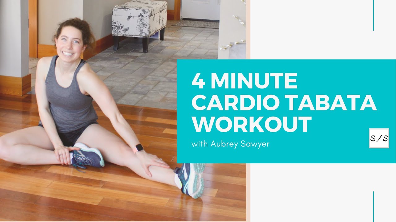 4 Minute Cardio Tabata Workout Youtube