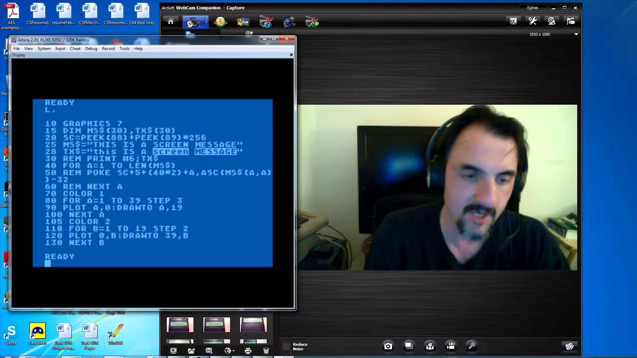 Atari Basic Graphics Youtube