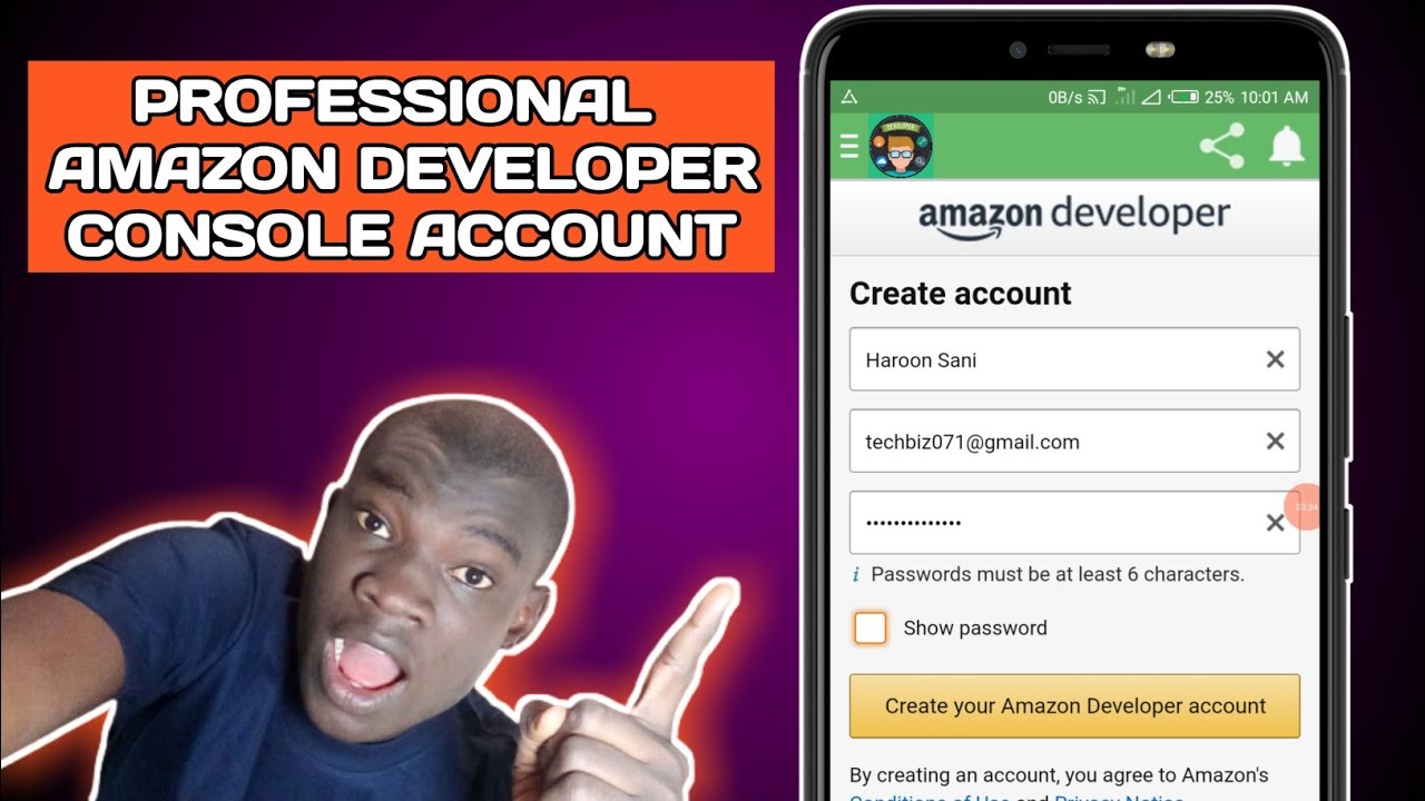 How To Create An Amazon Developer Account In Just 10 Minutes Youtube
