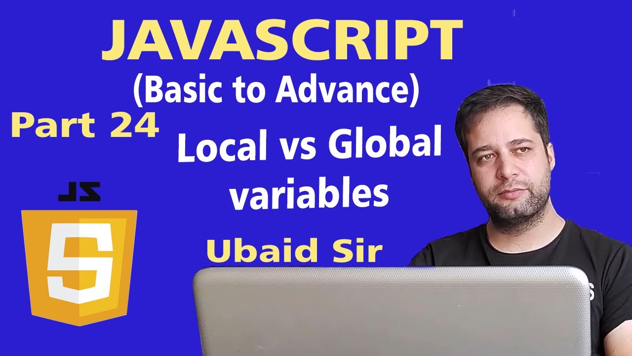 Javascript Tutorial In Urdu For Beginners Part 24 Global Variable