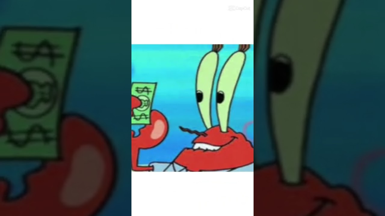 Mr Krabs Edit Short Youtube
