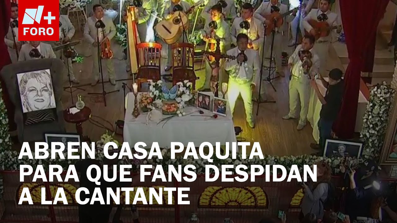 Abren Casa Paquita Para Que Fans Despidan A Paquita La Del Barrio