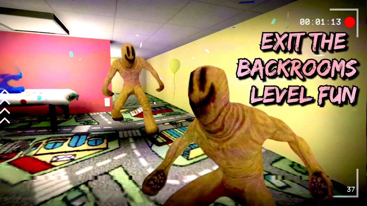 Exit The Backrooms Level Fun Full Gameplay Youtube
