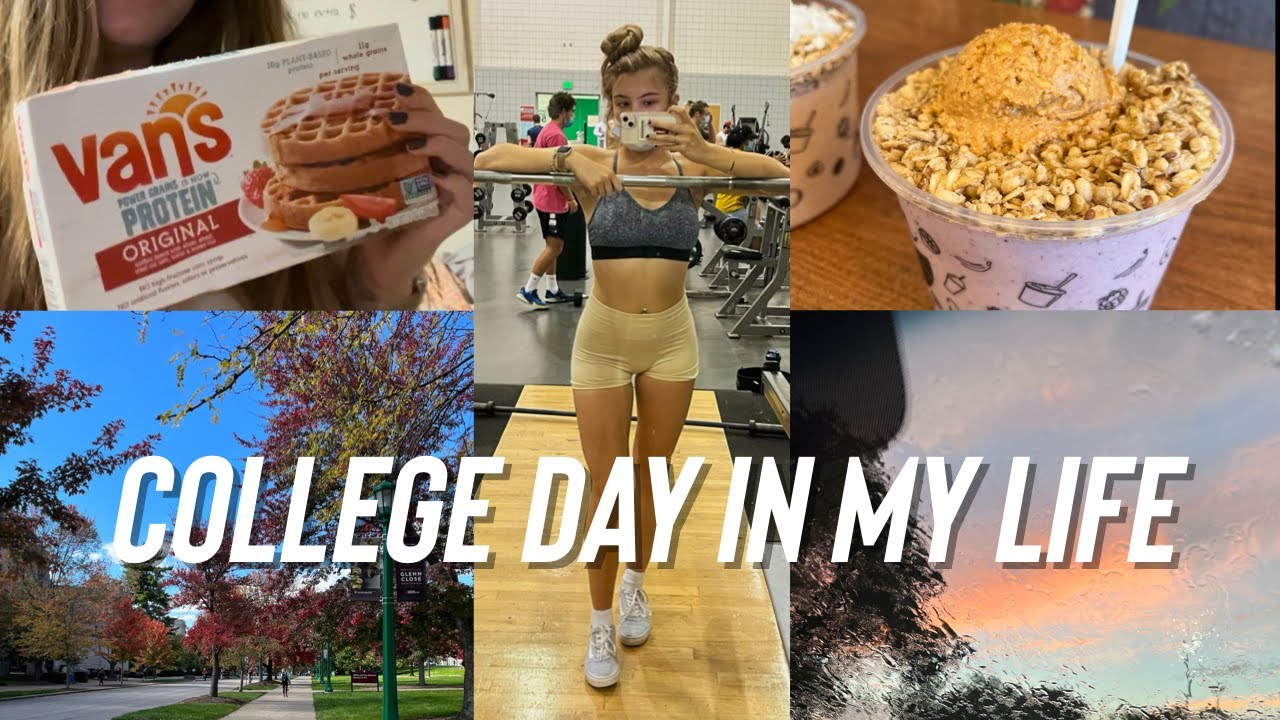 College Day In My Life Youtube