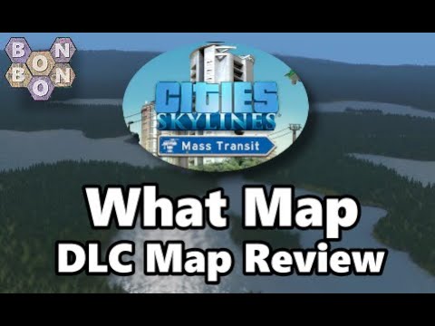 Citiesskylines What Map Mass Transit Dlc Special Youtube