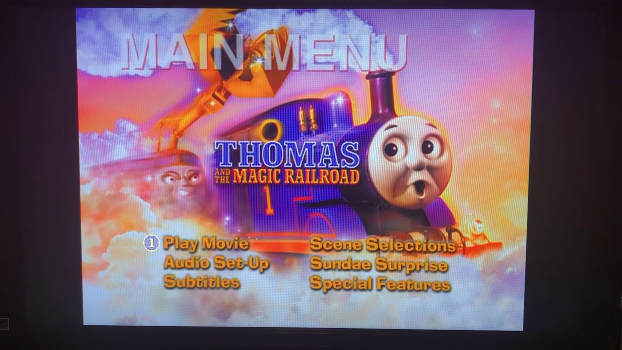 Thomas And The Magic Railroad Dvd Menu