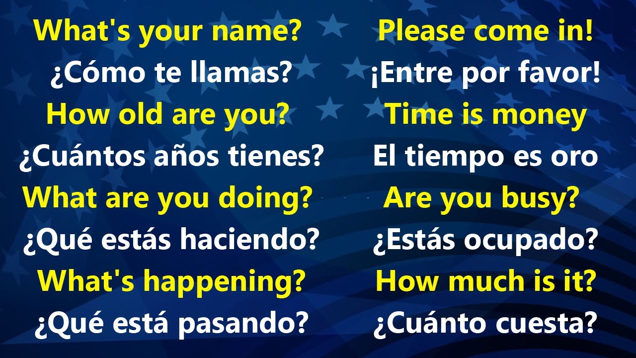 1200 Frases Cortas En Ingles Para Conversar