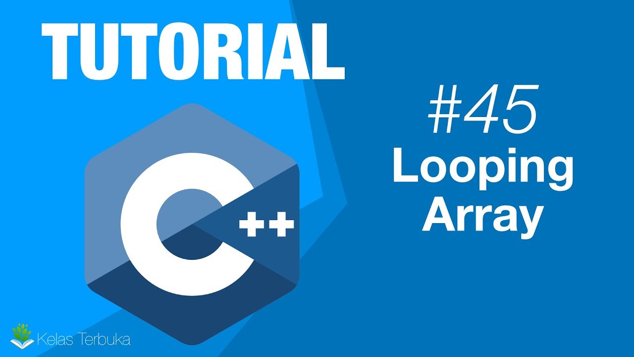 Belajar C Dasar 45 Looping Array Youtube