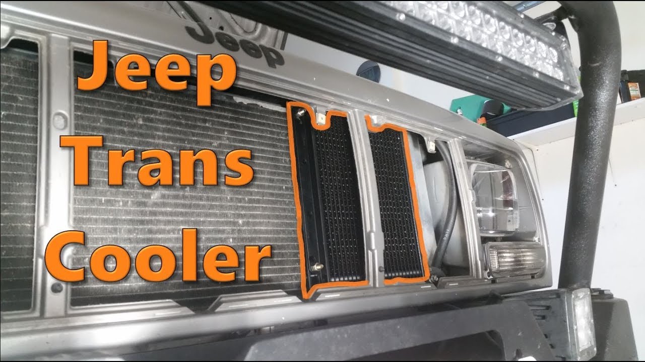 Jeep Cherokee Transmission Cooler Install Youtube