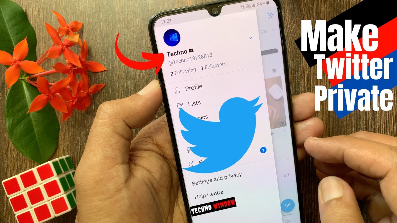 How To Make Twitter Account Private Youtube