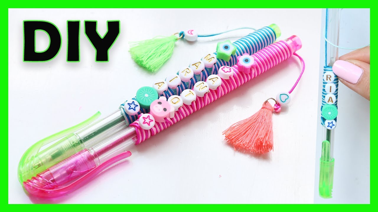 Cгіmo Hacer Boligrafos Personalizados рџ љпёџfгўciles Y Bonitos Diy Homemade