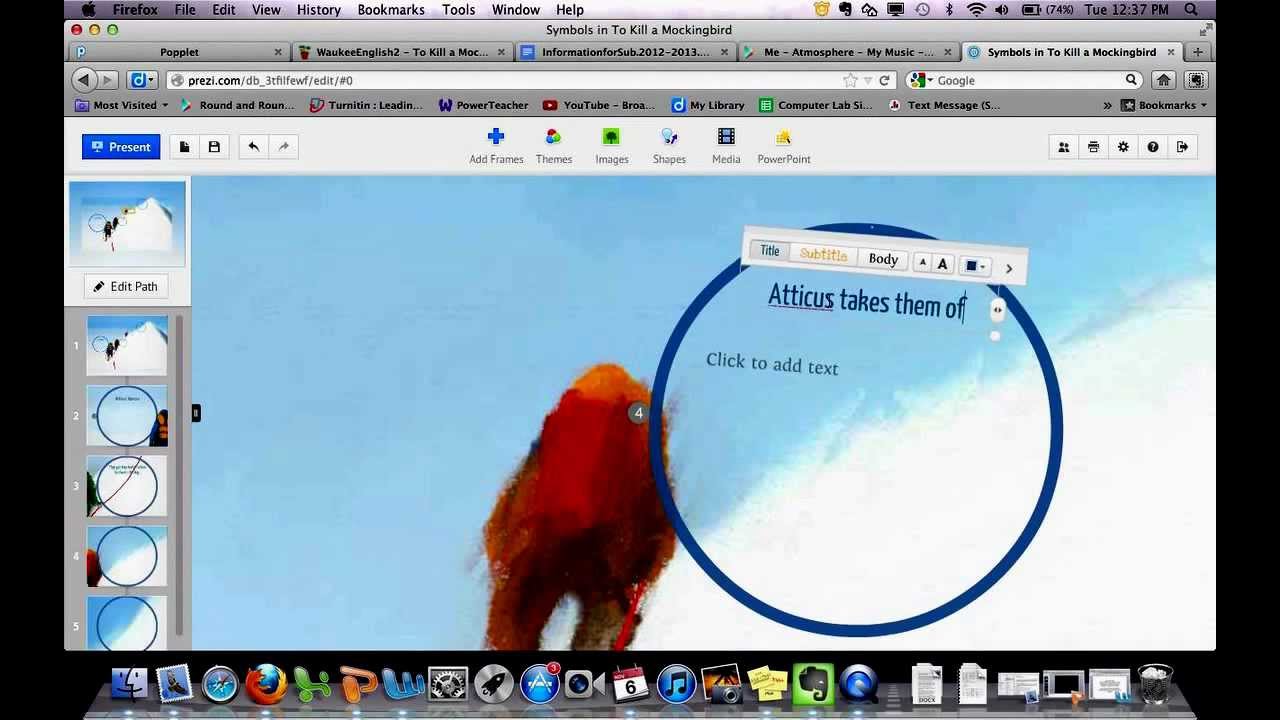 Prezi Demonstration Youtube