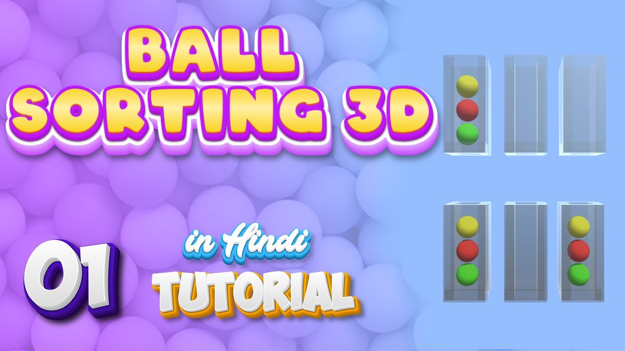 Part 1 Ball Sorting Puzzle 3d Game Unity Tutorial From Scratch In