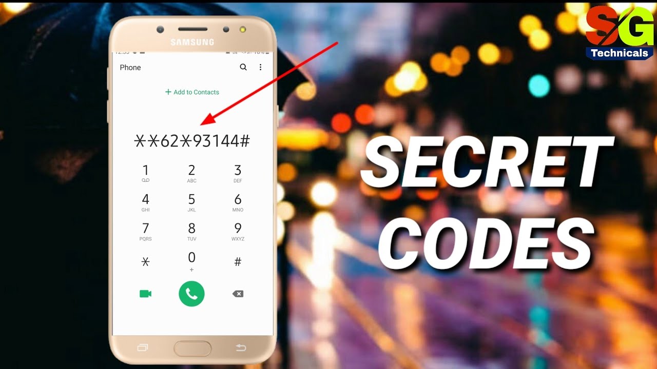 Secret Phone Codes You Didn T Know Even Existed Youtube
