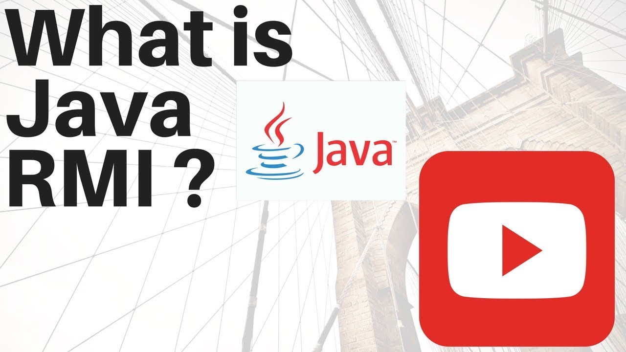 What Is Java Rmi Explain Youtube