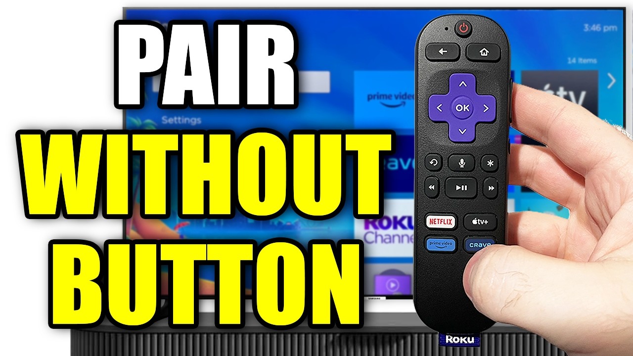 How To Pair Roku Tv Remote Without Pairing Button Easy Guide Youtube