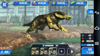 Jurassic world the game all level 40 dinosaurs - automationwikiai