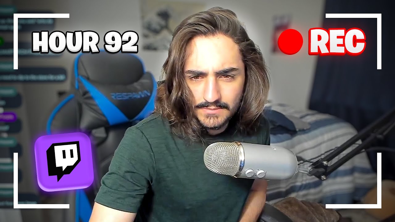 I Streamed For 100 Hours Straight Youtube