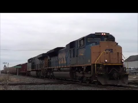 Herzog Ballast Train Csx Sd70ace On Point Csx 7597 Leading Q241 Youtube