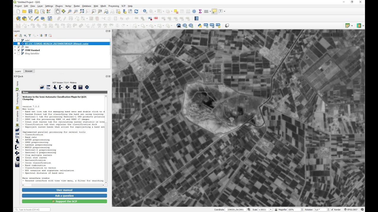How To Download Sentinel 2 Data In Qgis With The Semi Automatic