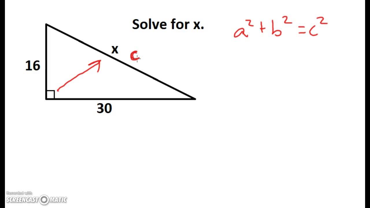 Geometry Pythagorean Theorem Examples At Steven Schrom Blog