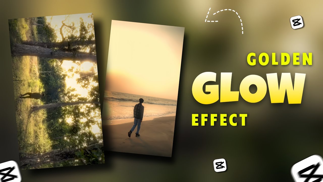 Golden Glowing Effect Tutorial Dreamy Glow Effect Tutorial Capcut