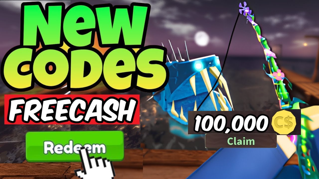 New Codes All Working Codes In Fisch 2025 Roblox Fisch Codes Youtube